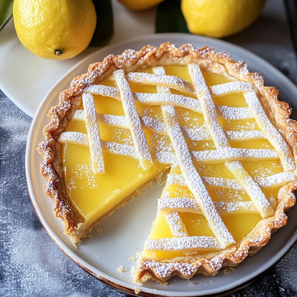 Crostata al limone - Amore Per Le Ricette